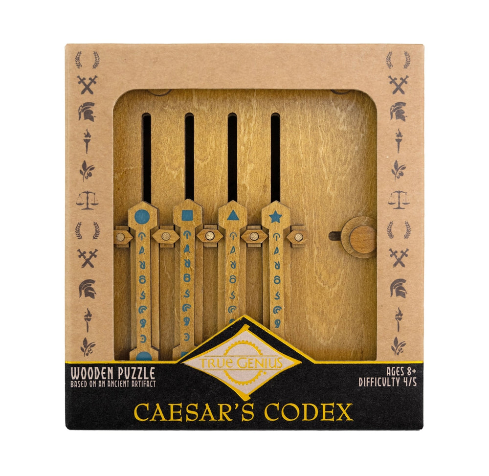 Caesar's Codex Wooden Puzzle – Exploratorium
