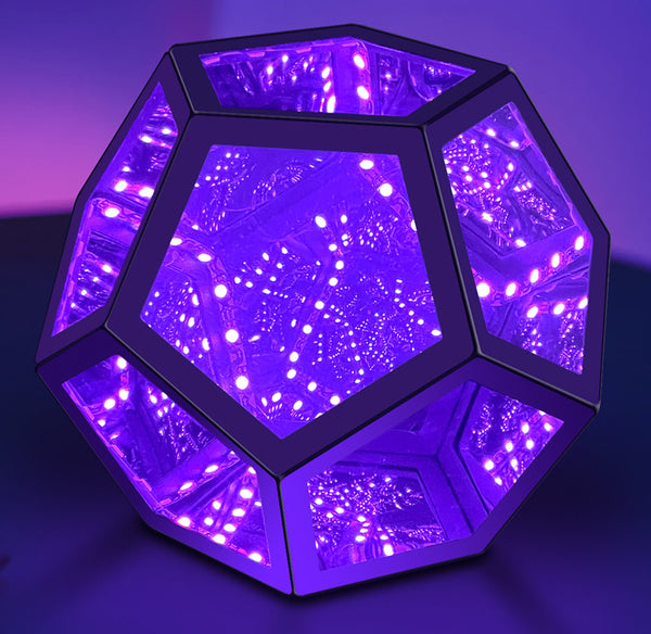 Infinity Dodecahedron Lamp – Exploratorium