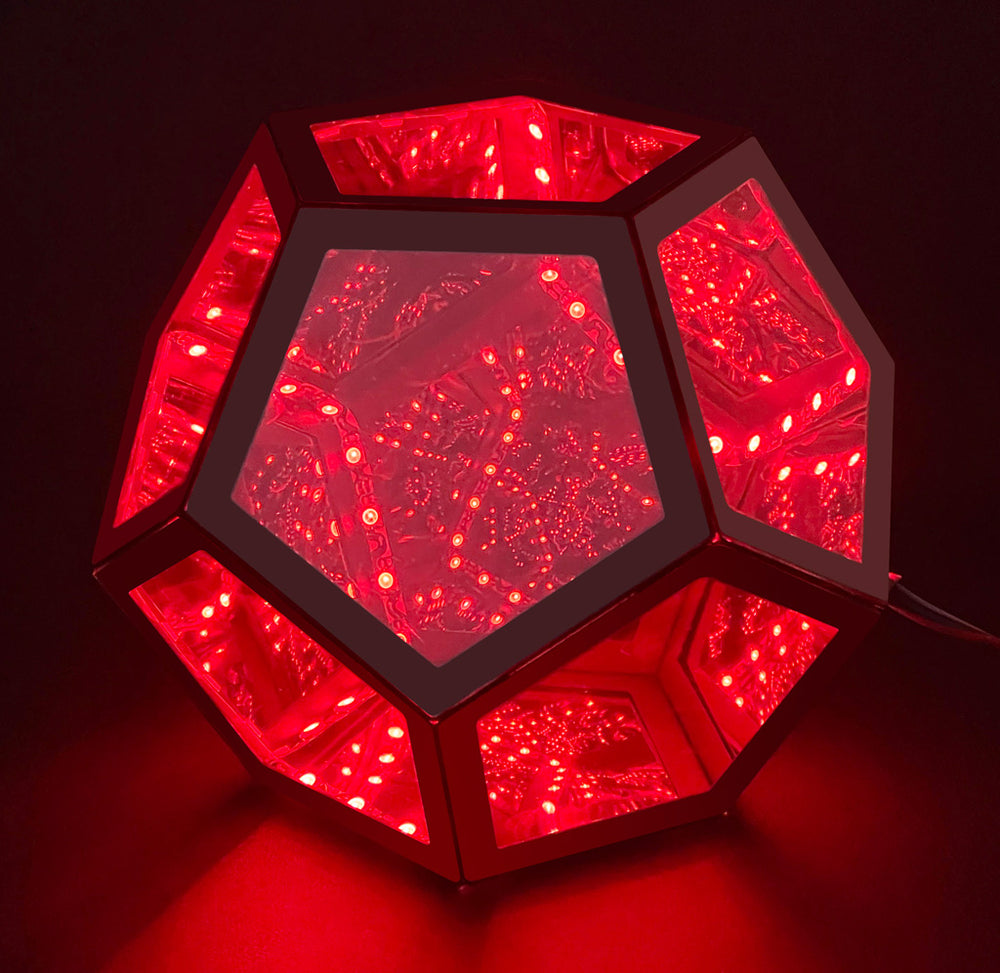 Infinity Dodecahedron Lamp – Exploratorium