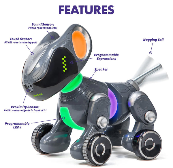 Pyxel Coding Pet Robot – Exploratorium