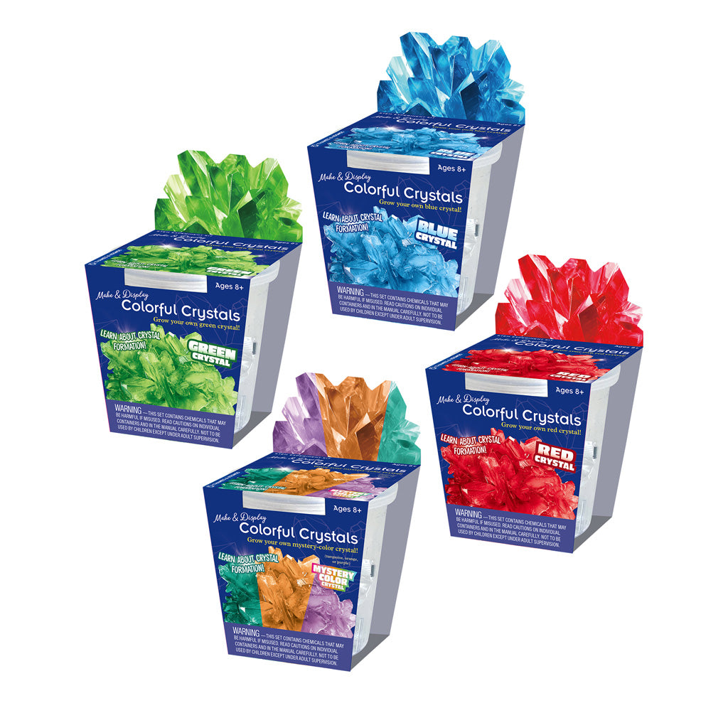 Colorful Crystals Kit (Assorted Colors) – Exploratorium