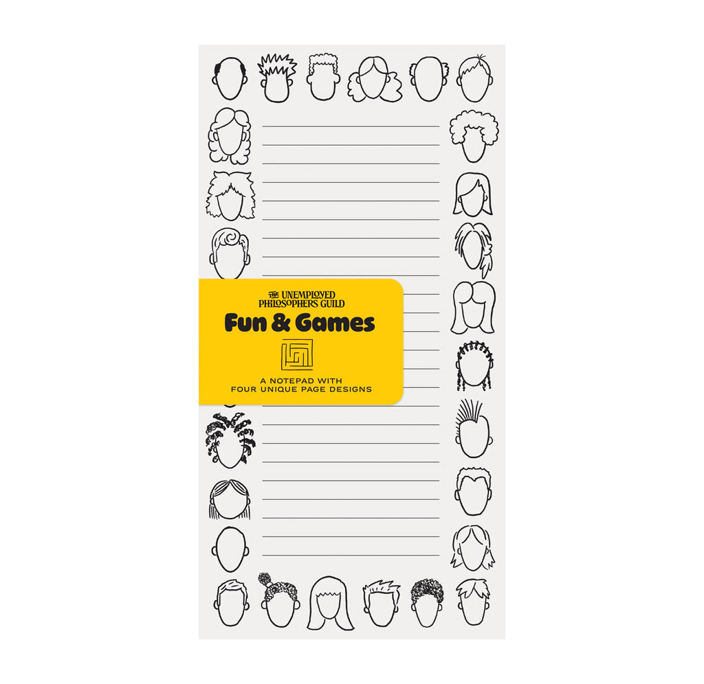 Fun & Games Notepad – Exploratorium
