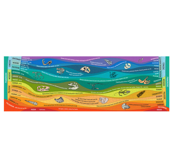 Geological Time 1000 Piece Puzzle – Exploratorium