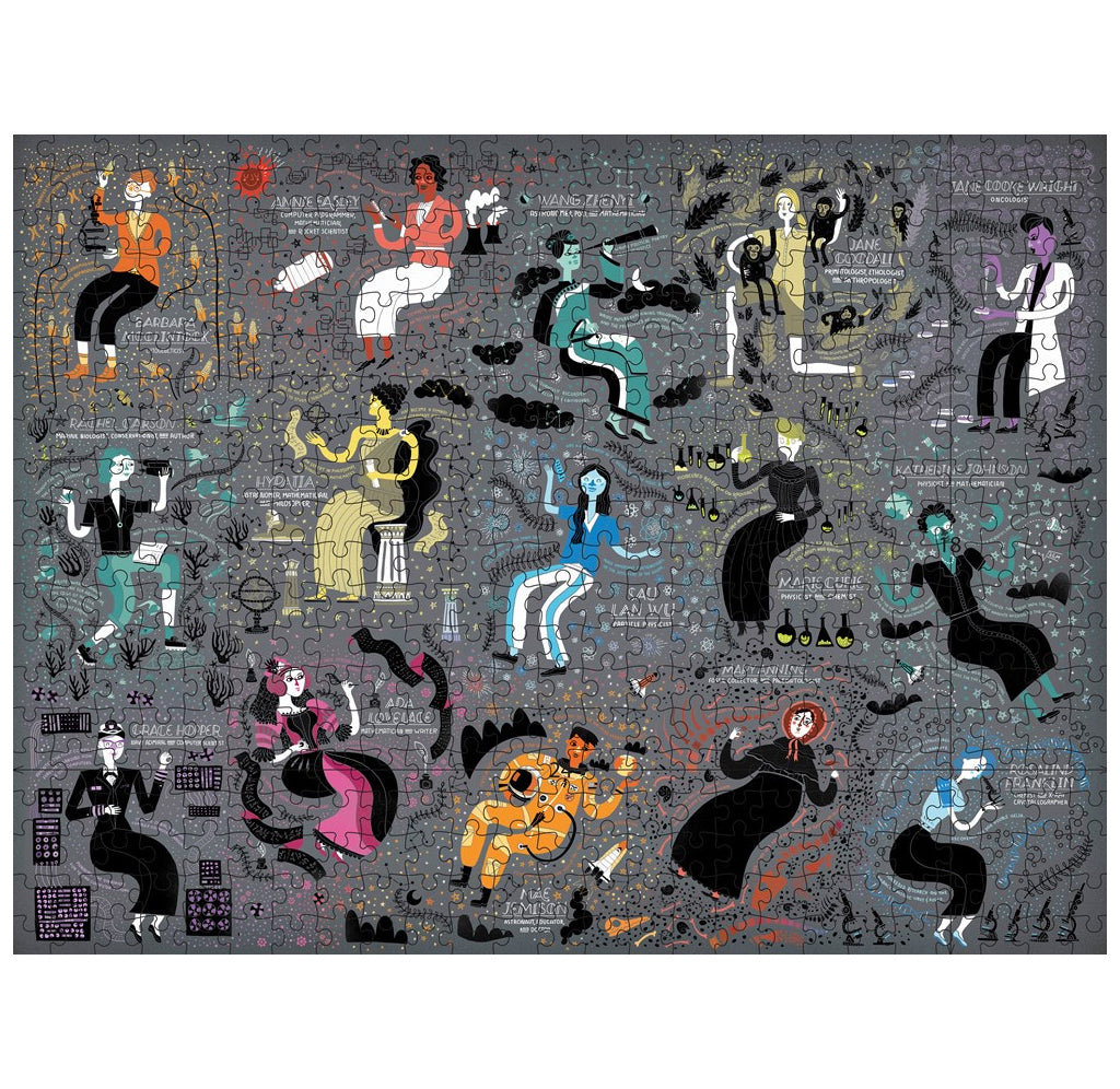 Women in Science Puzzle: Fearless Pioneers Who Changed the World 500 P ...